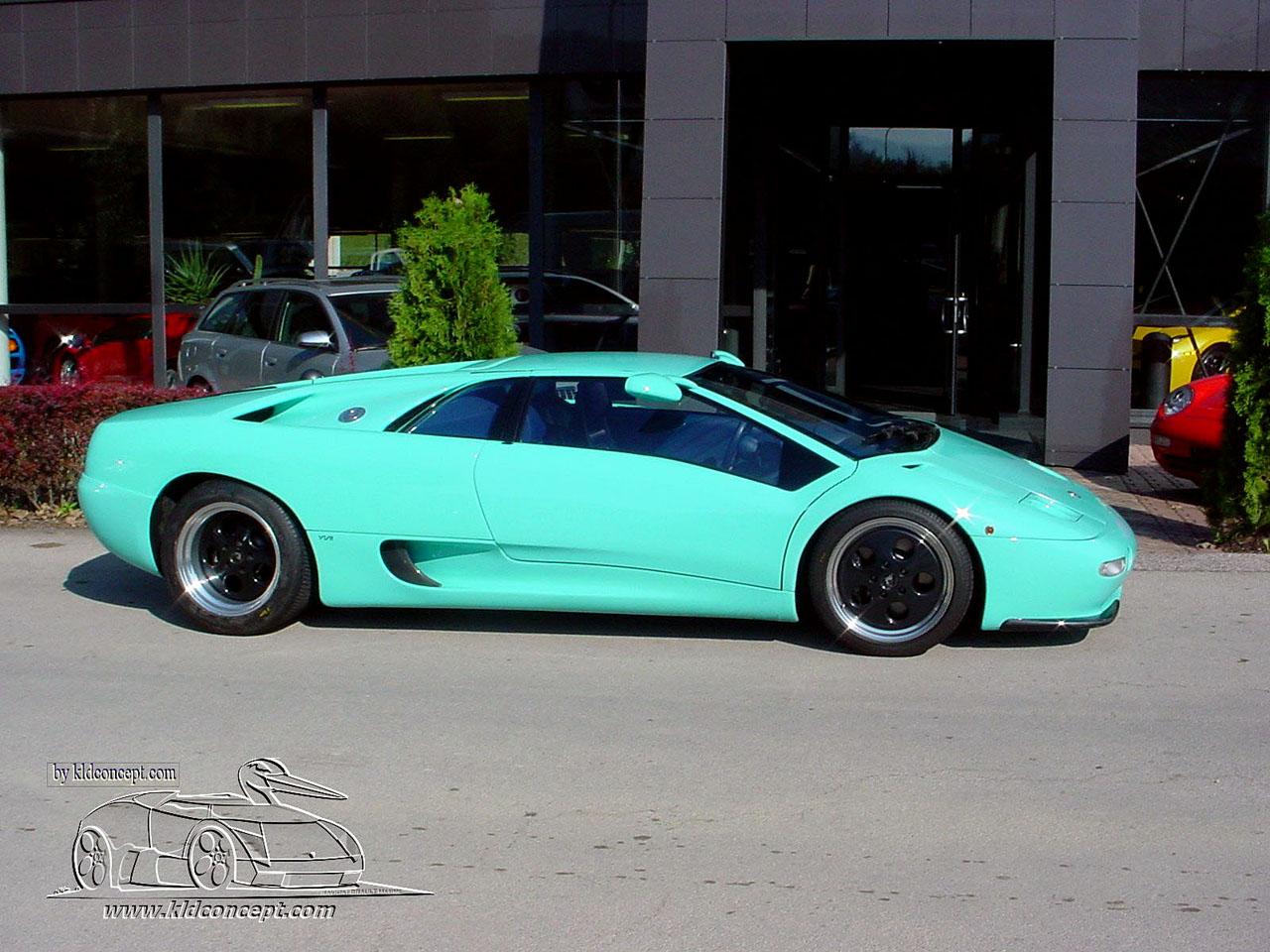 High-Resolution Lamborghini Diablo Strosek Photos