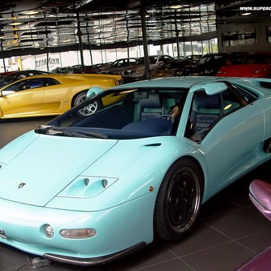 High-Resolution Lamborghini Diablo Strosek Photos