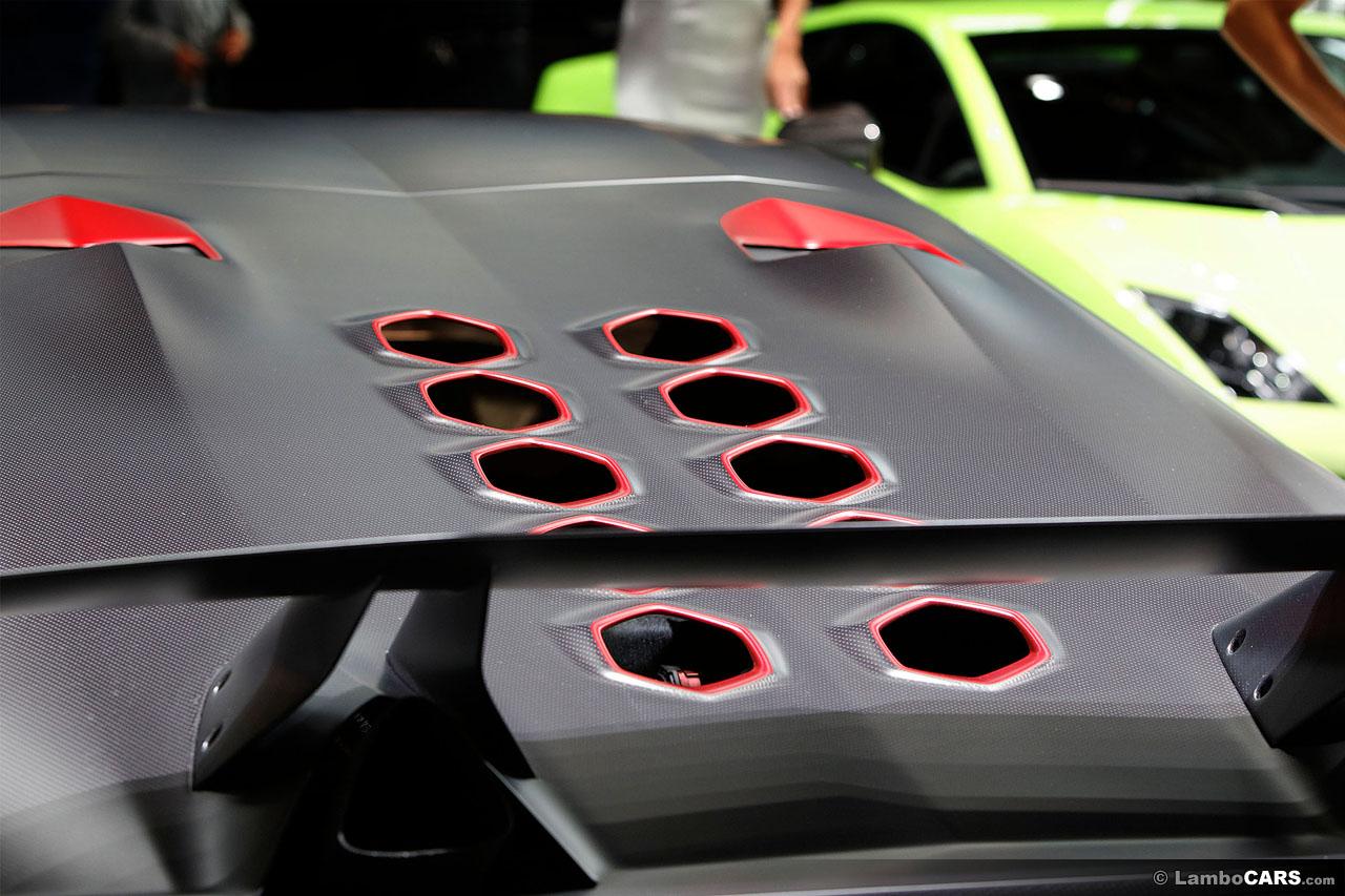 Lamborghini's new car. 666 hp, 666 lic plate, cube/hexagons everywhere ...