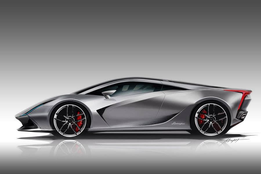 High-Resolution Lamborghini LA Vision Photos