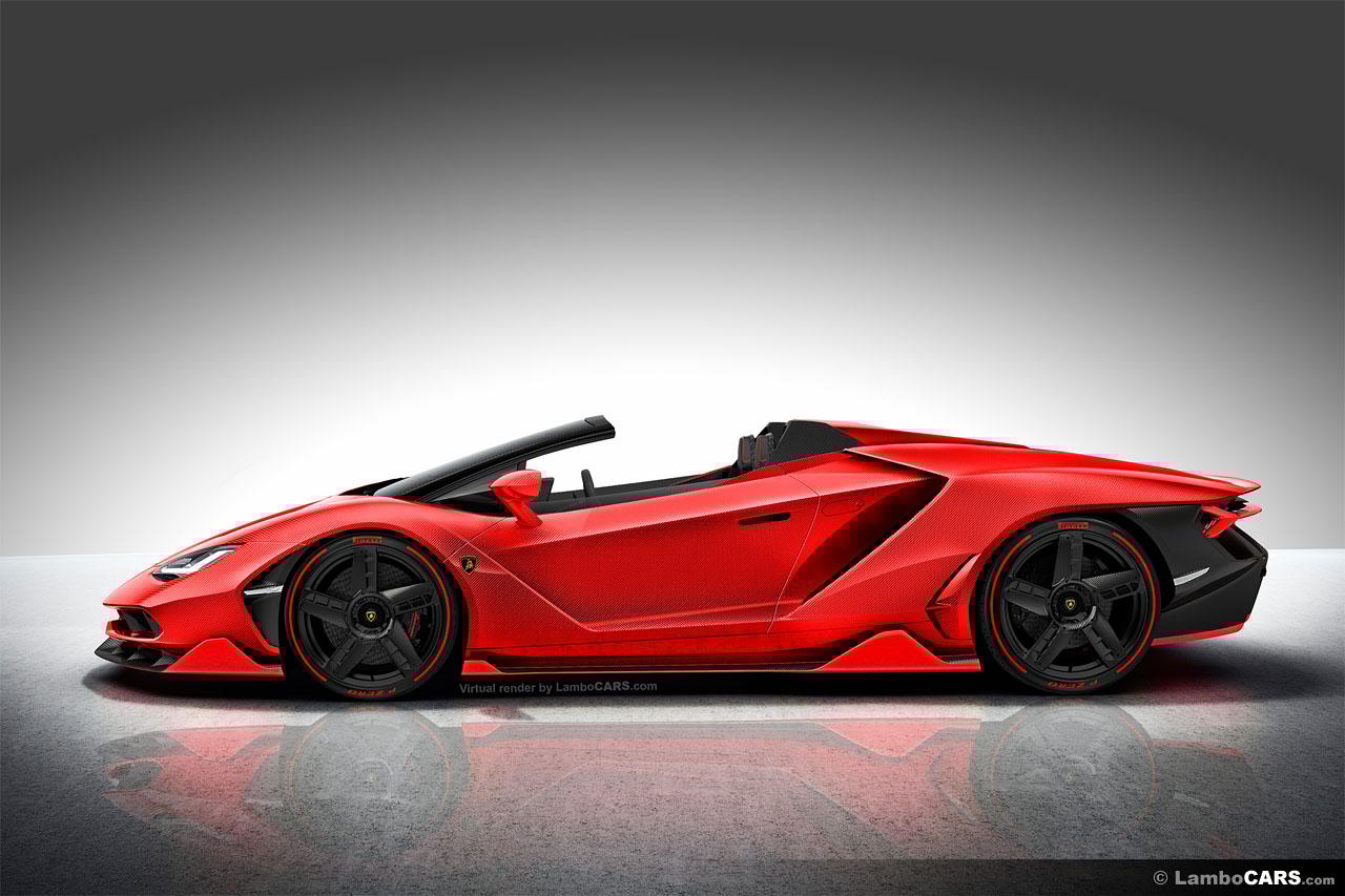 High-Resolution Lamborghini Centenario Roadster Photos
