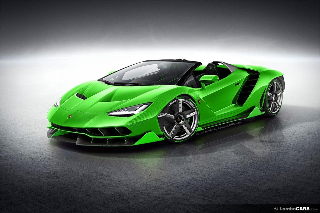 High-Resolution Lamborghini Centenario Roadster Photos
