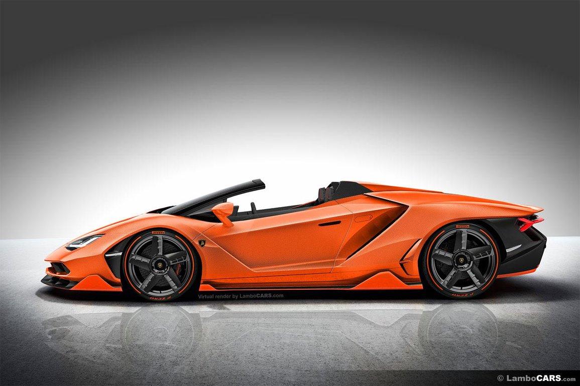 High-Resolution Lamborghini Centenario Roadster Photos