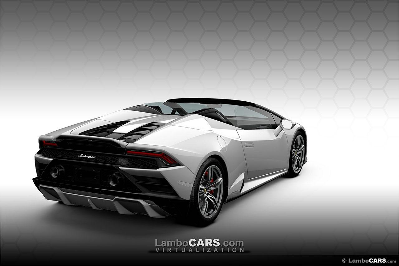 High-Resolution Lamborghini Huracán EVO RWD Spyder Photos
