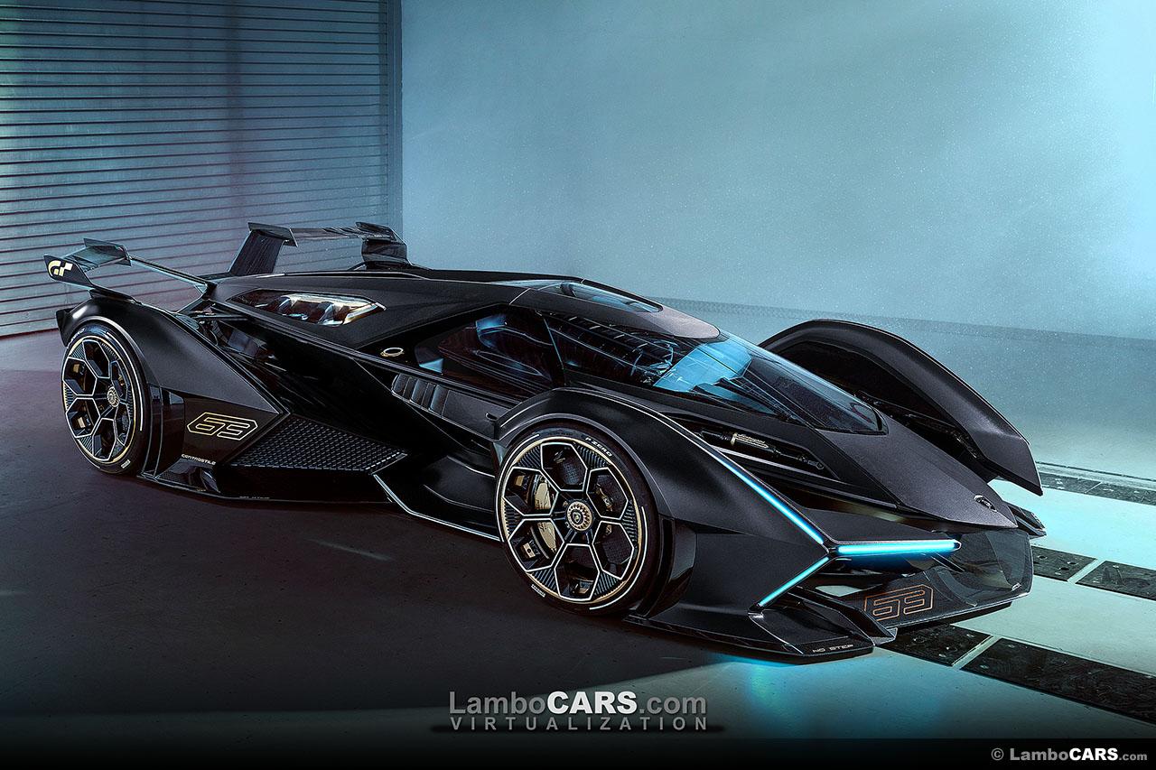 High-Resolution Lamborghini Lambo V12 Vision Gran Turismo Photos