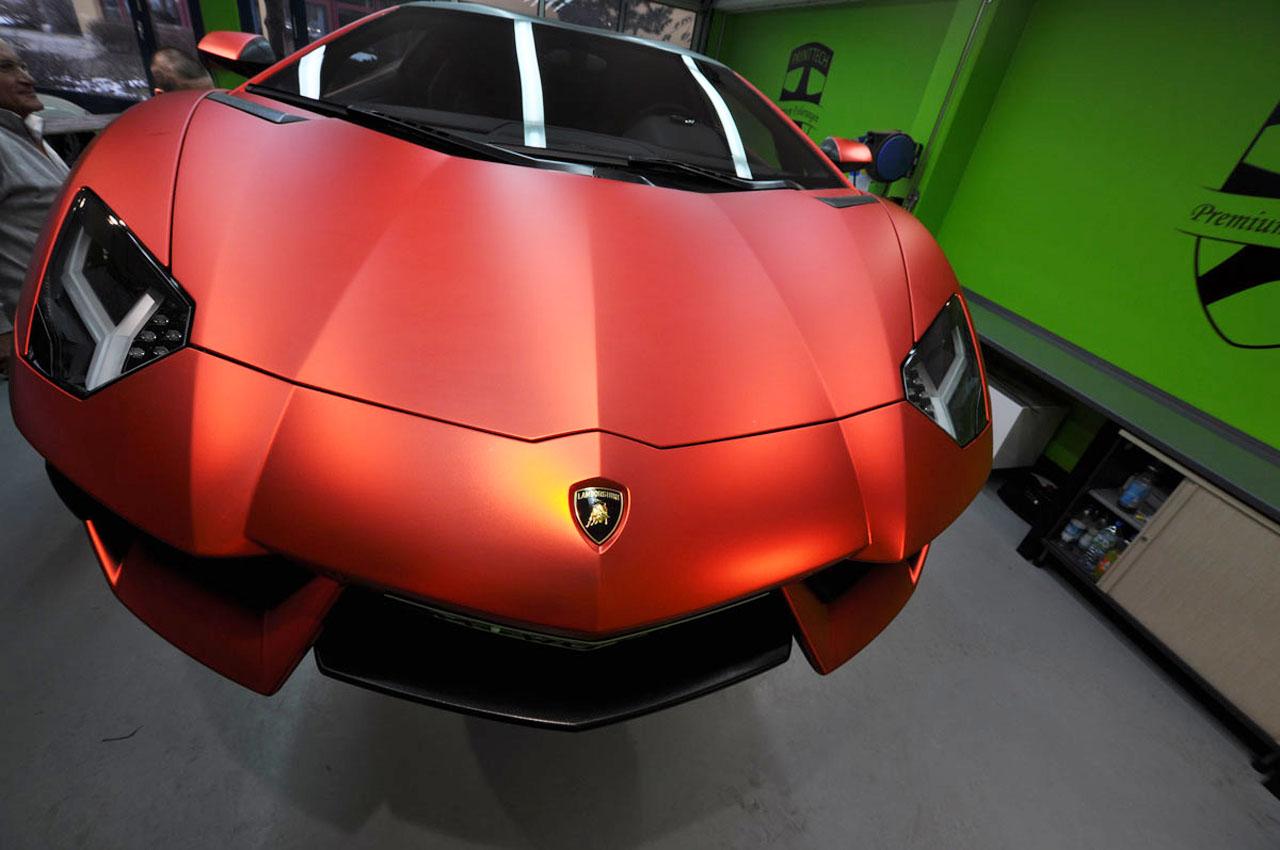 Lamborghini Aventador Matte Red