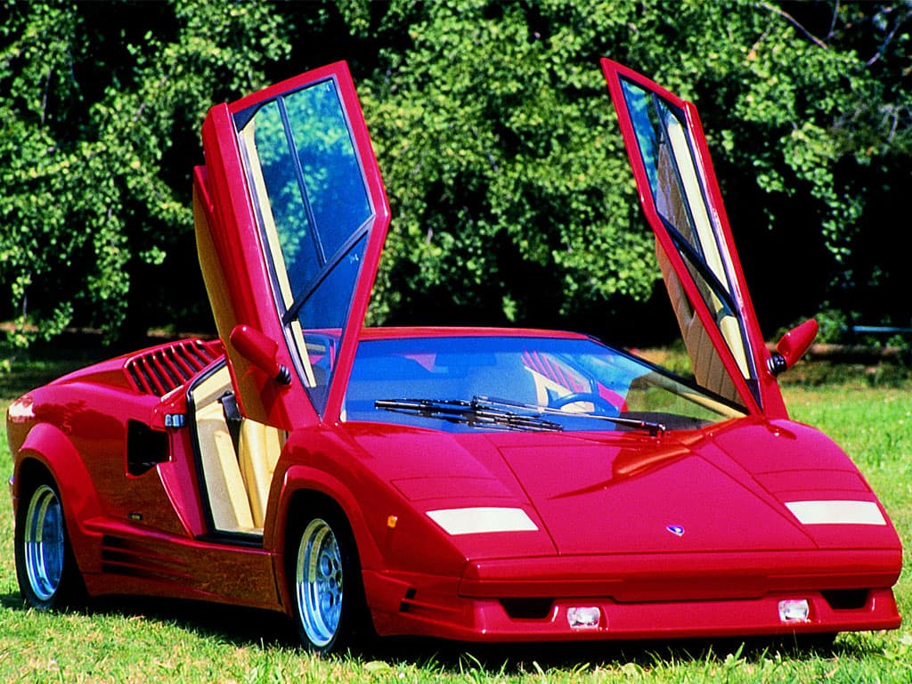 High-Resolution Lamborghini Countach Photos