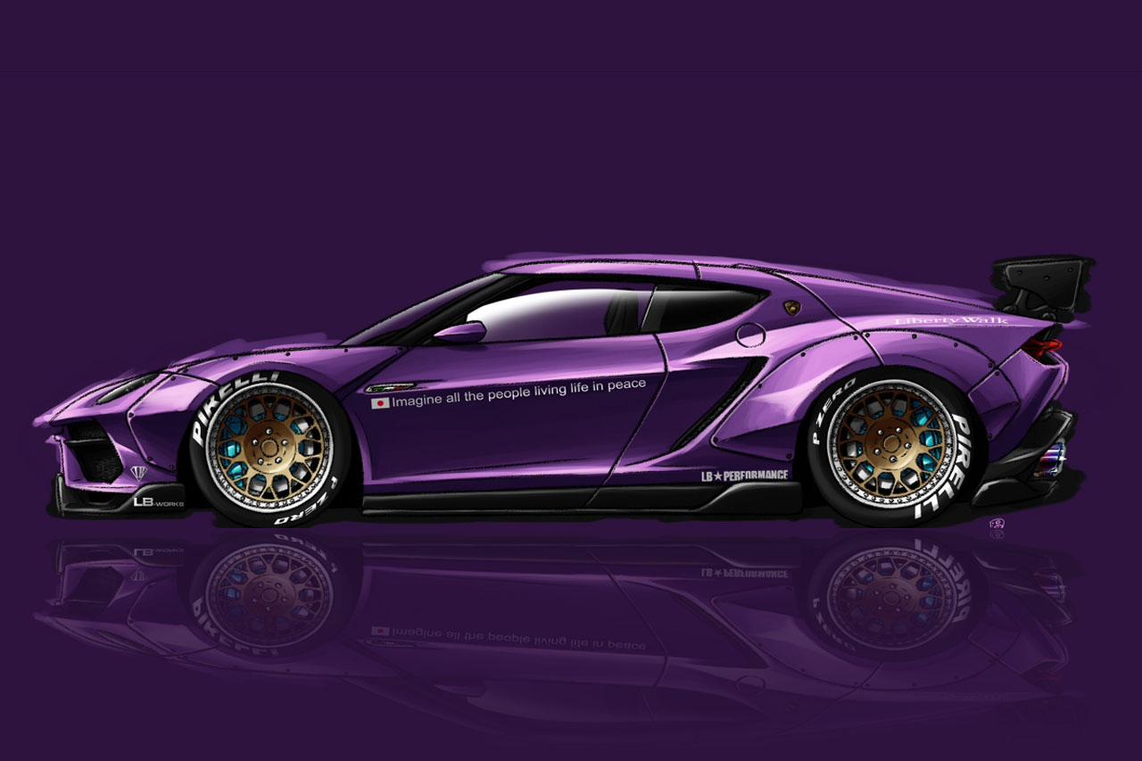 Lamborghini Asterion With Lb Performance Wide Body Kit | LamboCARS.com