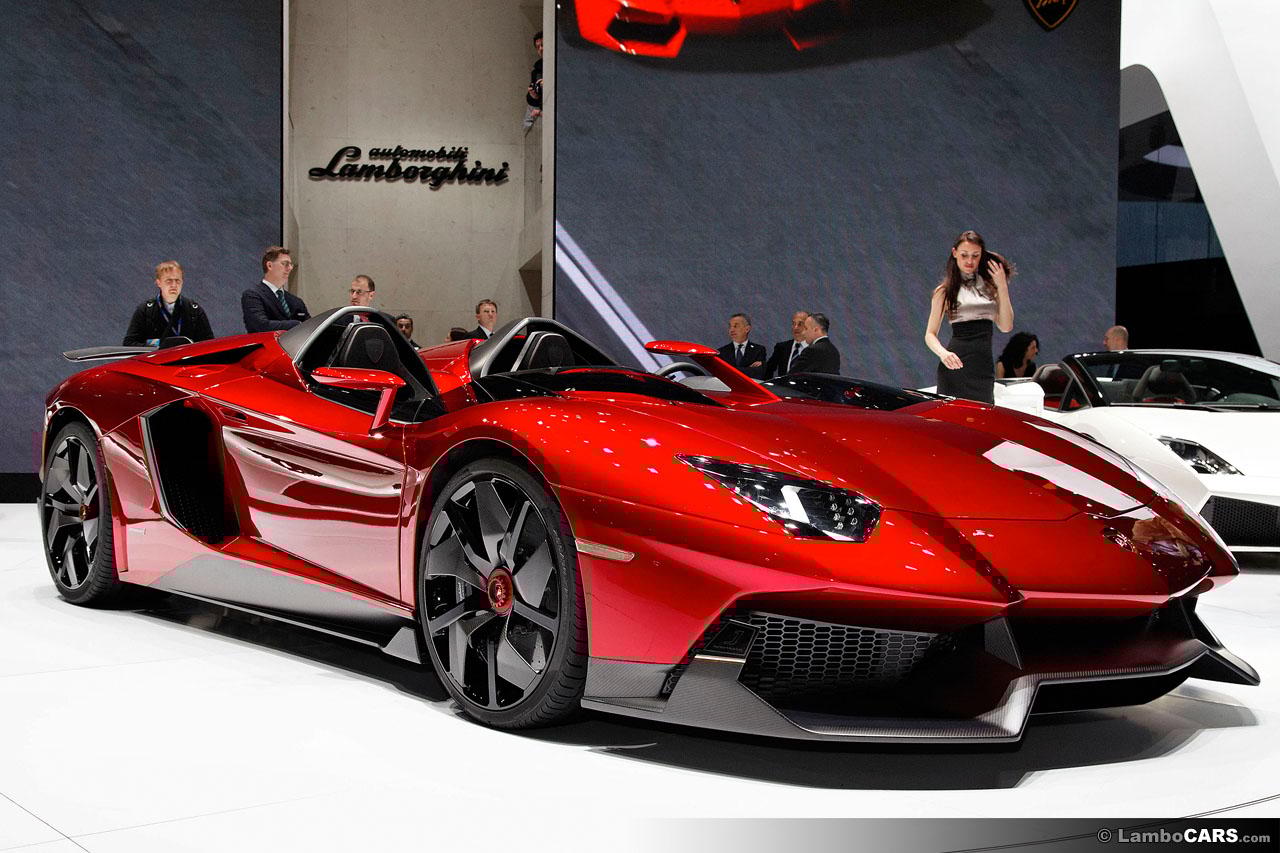 High-Resolution Lamborghini Aventador J Photos