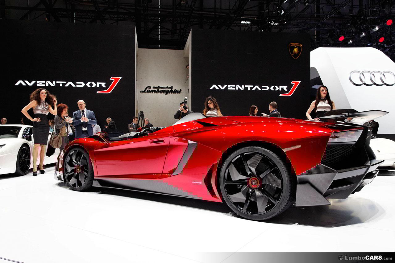 High-Resolution Lamborghini Aventador J Photos