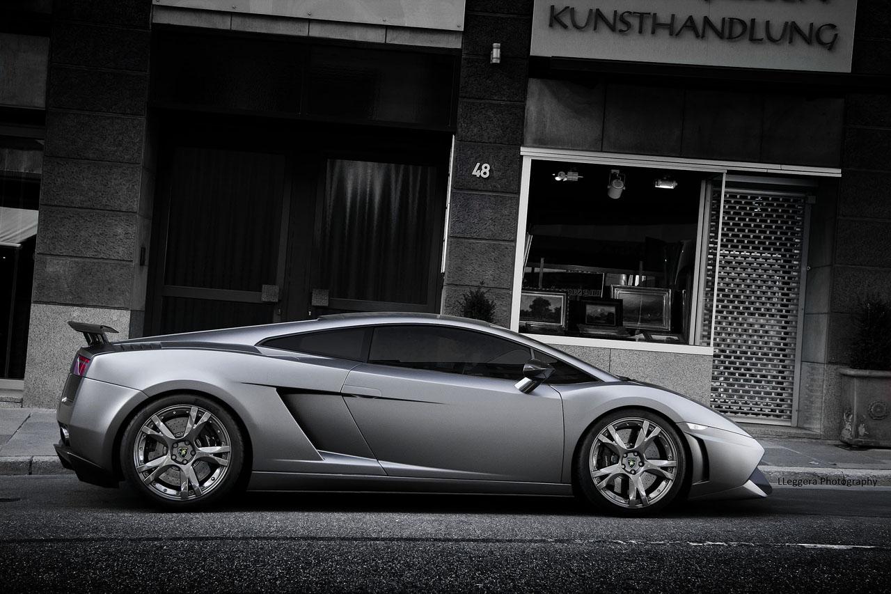 Gallardo With Superleggera Kit And Matte Wrap | LamboCARS.com