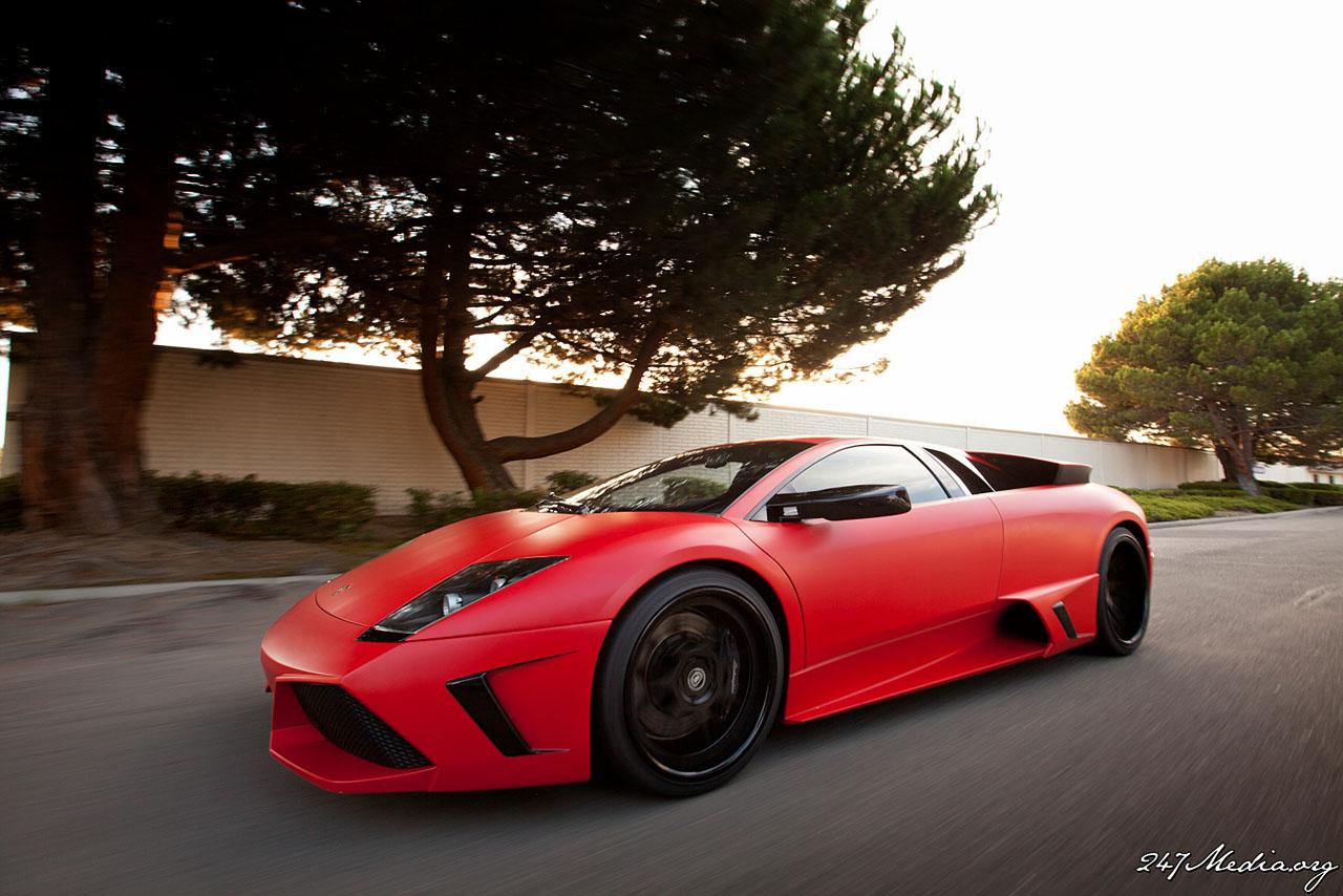 Lamborghini Matte Red Murcielago Guide & History | LamboCARS.com
