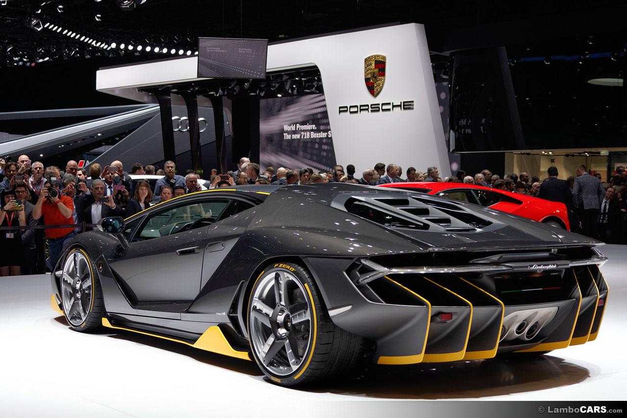 Lamborghini Centenario LP770-4 - Specs & Performance - LamboCARS