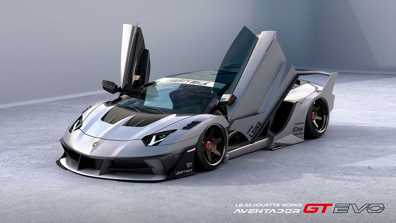 LB-Works Aventador GT EVO - Guide - LamboCARS