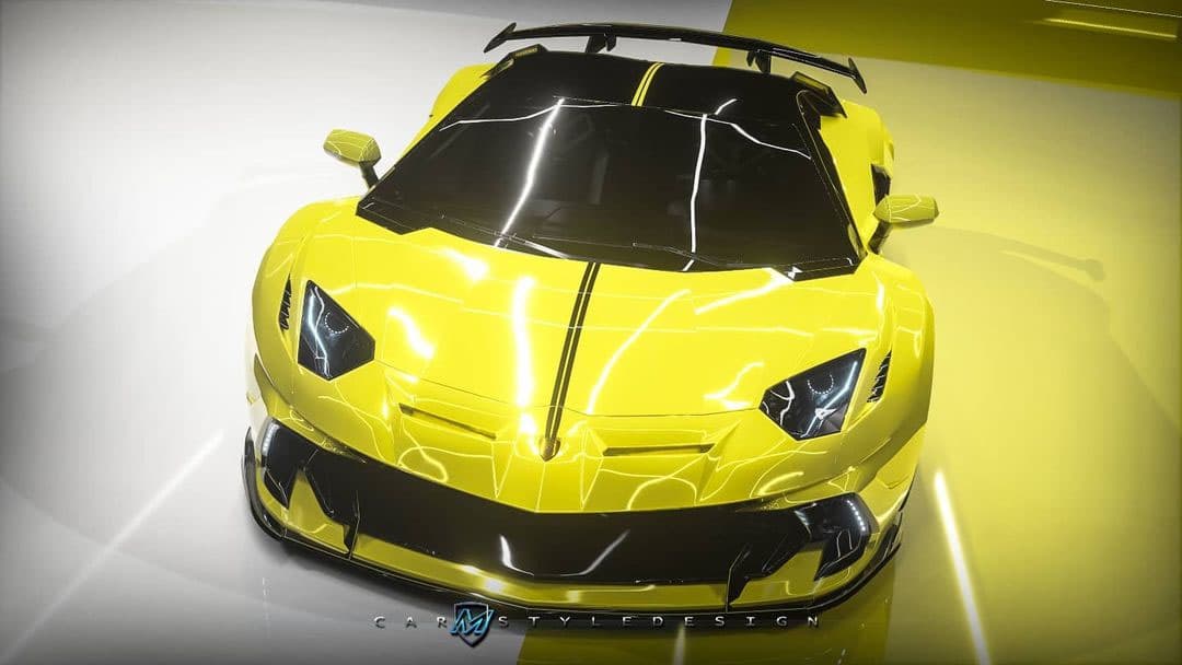 How about a widebody Aventador SVJ - LamboCARS