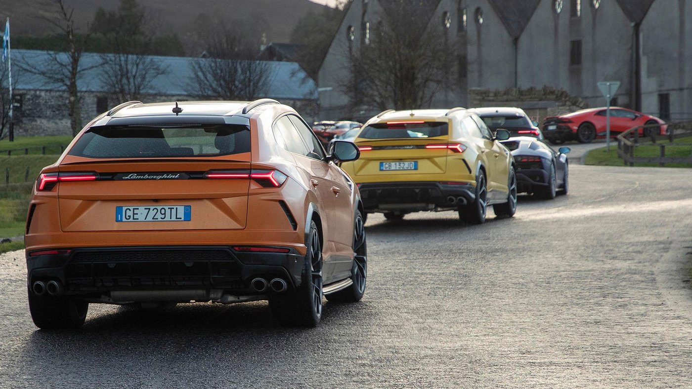 Lamborghini discovers perfect driving routes in Scotland - LamboCARS