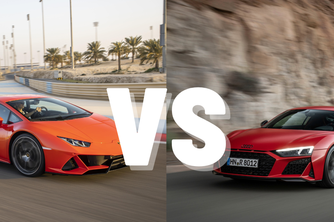 Audi R8 vs Lamborghini Huracan - LamboCARS