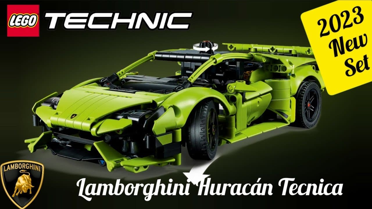 LEGO Huracan Tecnica Arrives On 1st August 2023 - LamboCARS