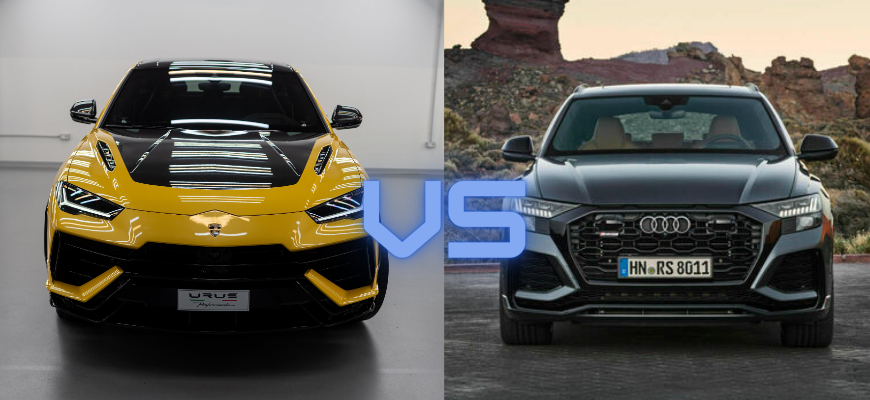 2023 Audi RS Q8 vs Lamborghini Urus: The Ultimate Comparative Analysis ...