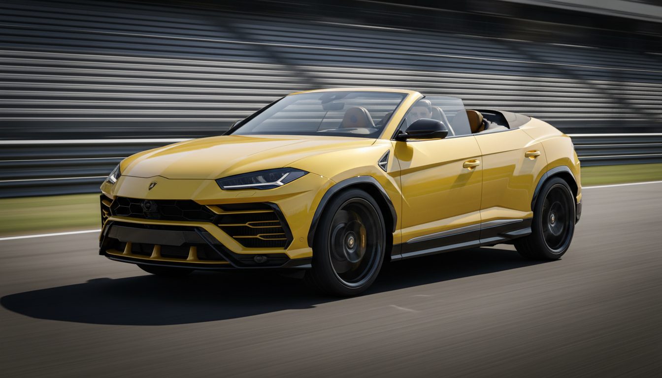 Lamborghini Urus Cielo Convertible SUV | 640 HP Open-Top