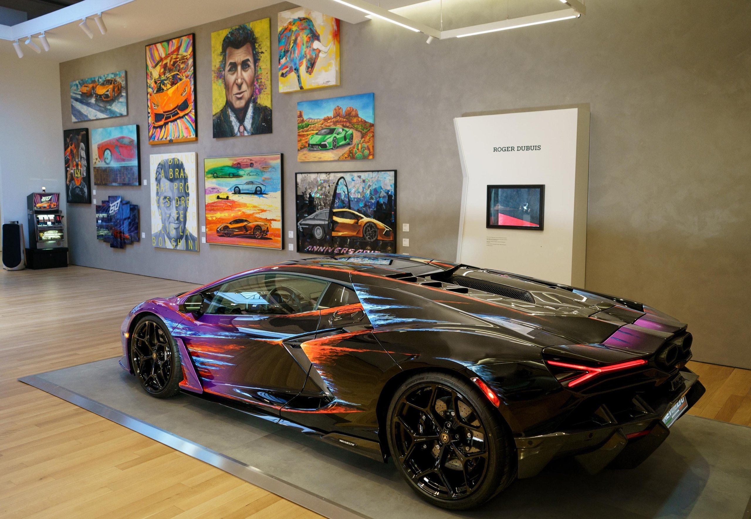 Lamborghini 60th Anniversary Art Exhibition at NYC Lounge