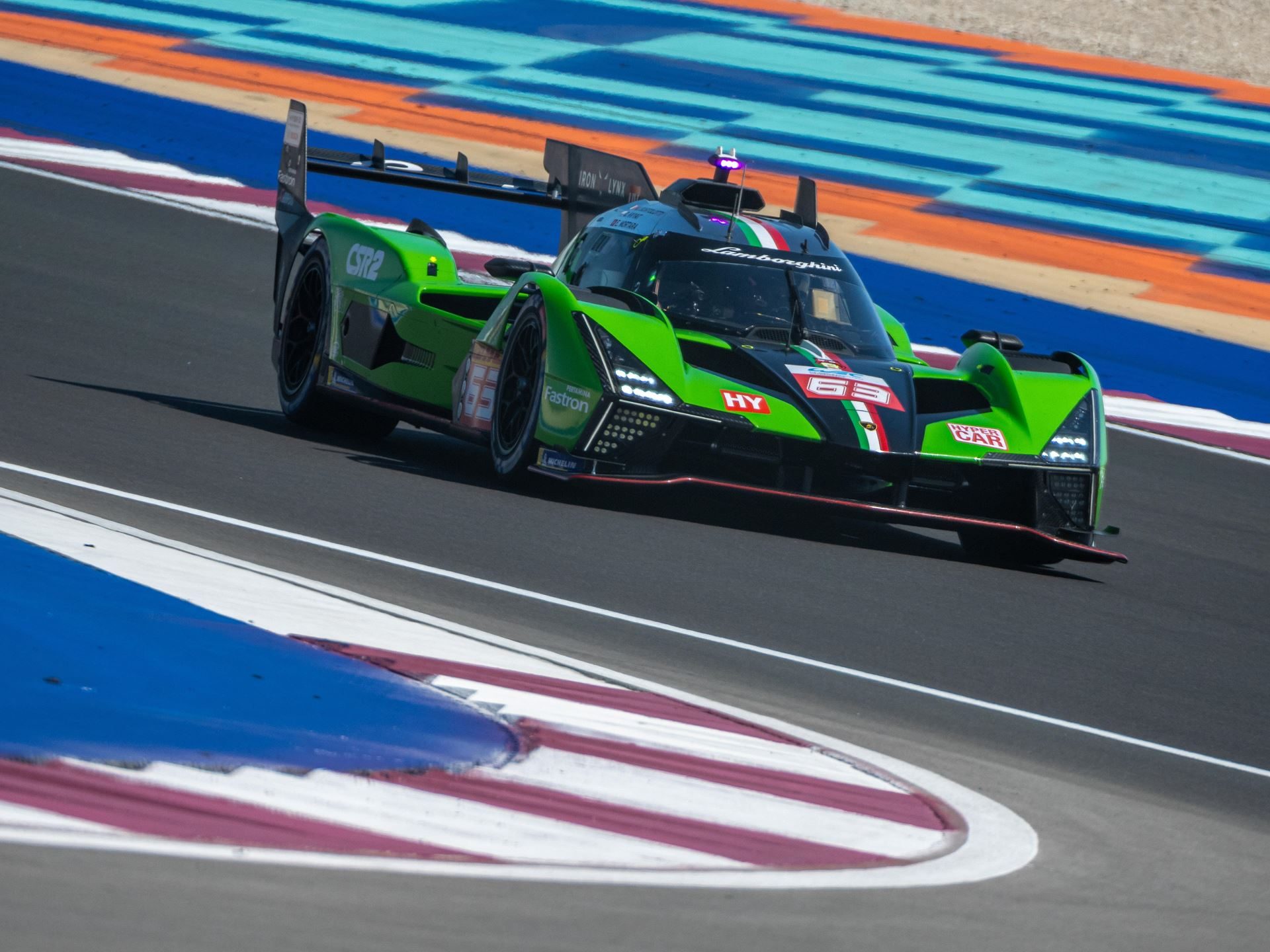 Lamborghini Iron Lynx SC63 at Interlagos WEC 2024